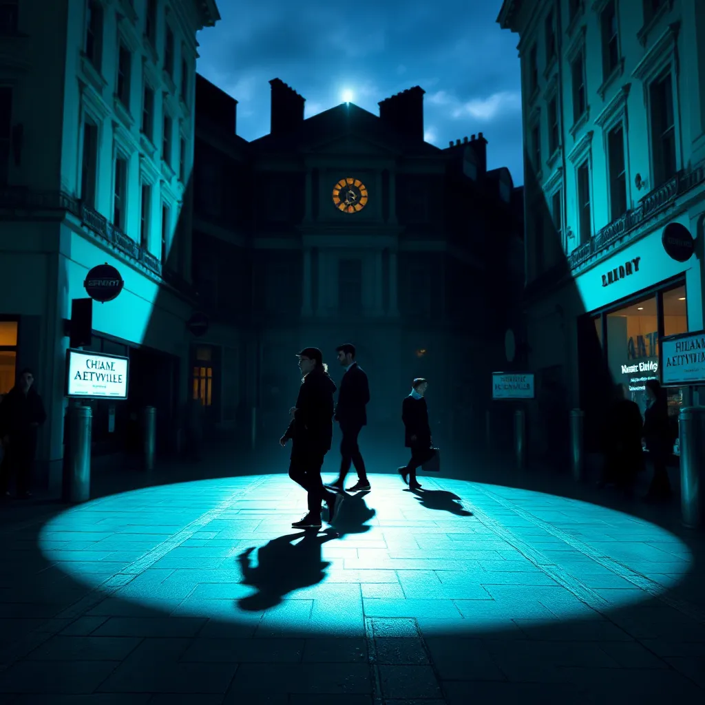 Unusual Lighting Creates Shadow Wonder in London : MysteryLores