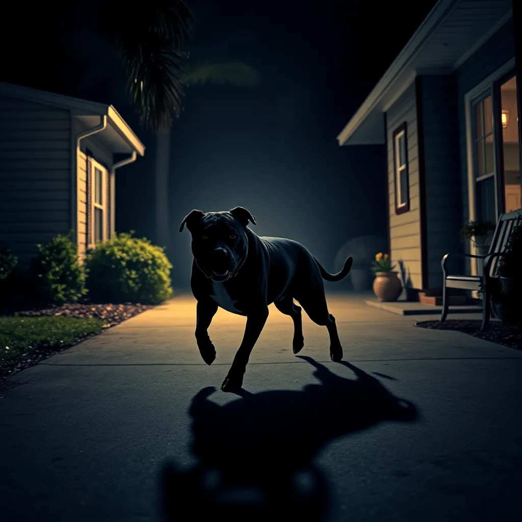 Encounter with a Ghostly Dog Shadow in Florida : MysteryLores