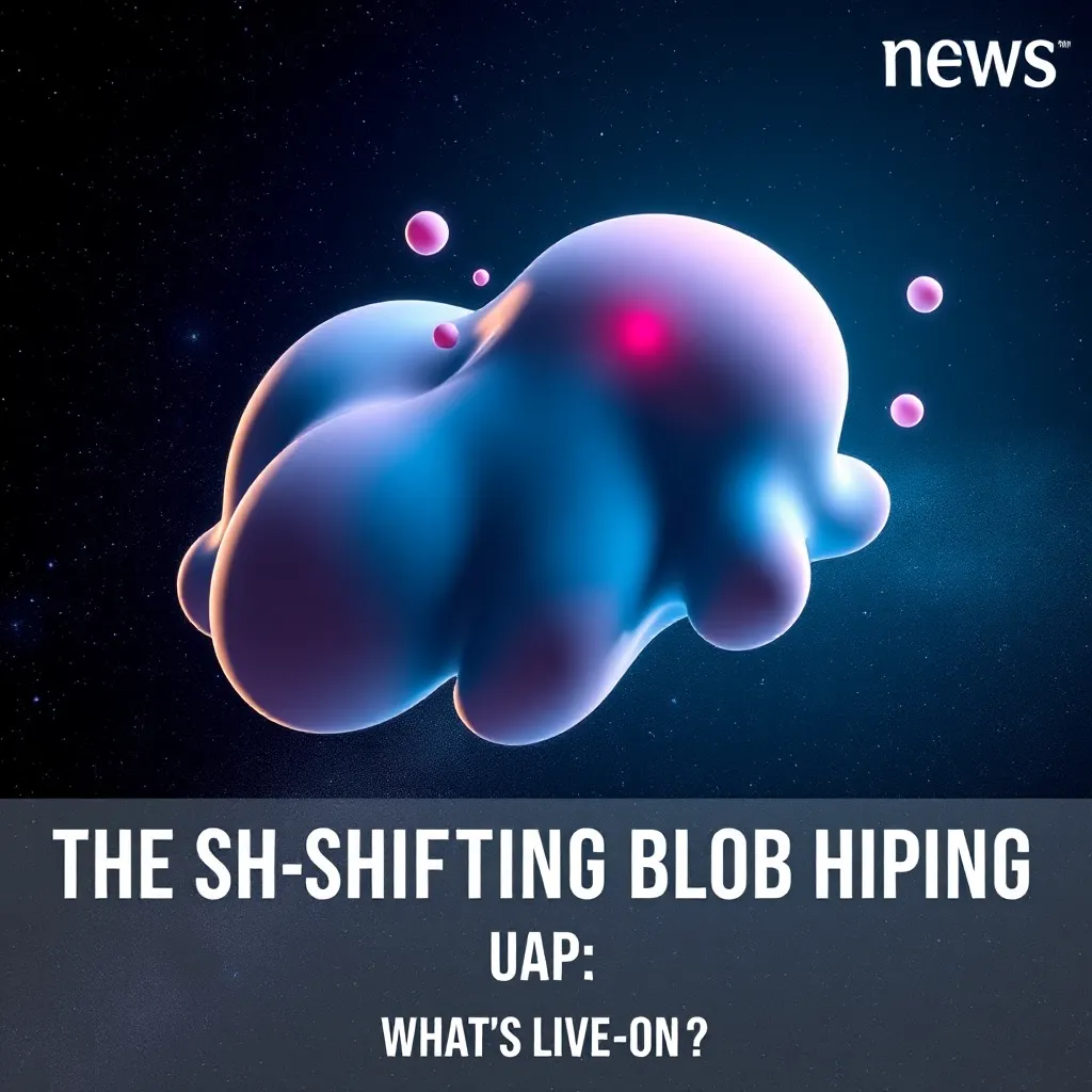 The Shape-Shifting Blob Class of UAP: What's Going On? : MysteryLores