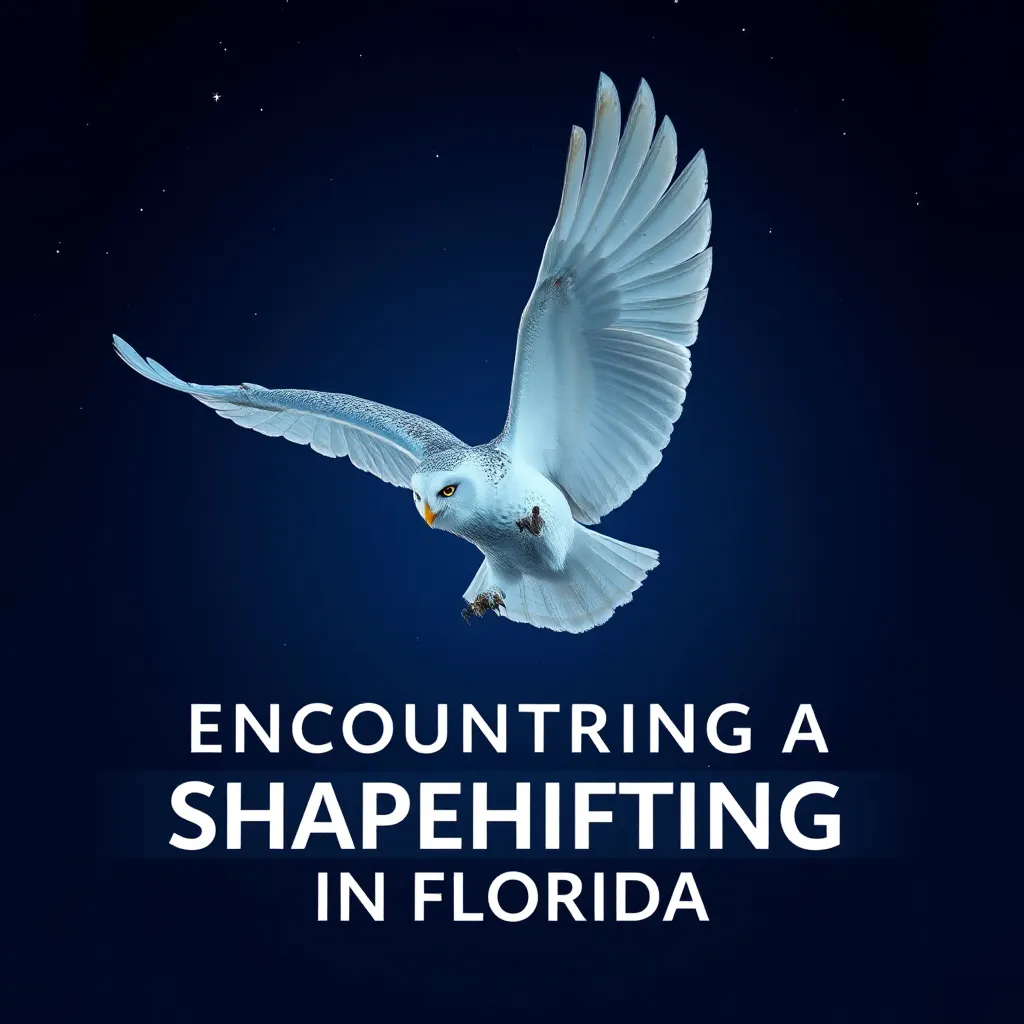 Encountering a Shapeshifting White Owl in Florida : MysteryLores