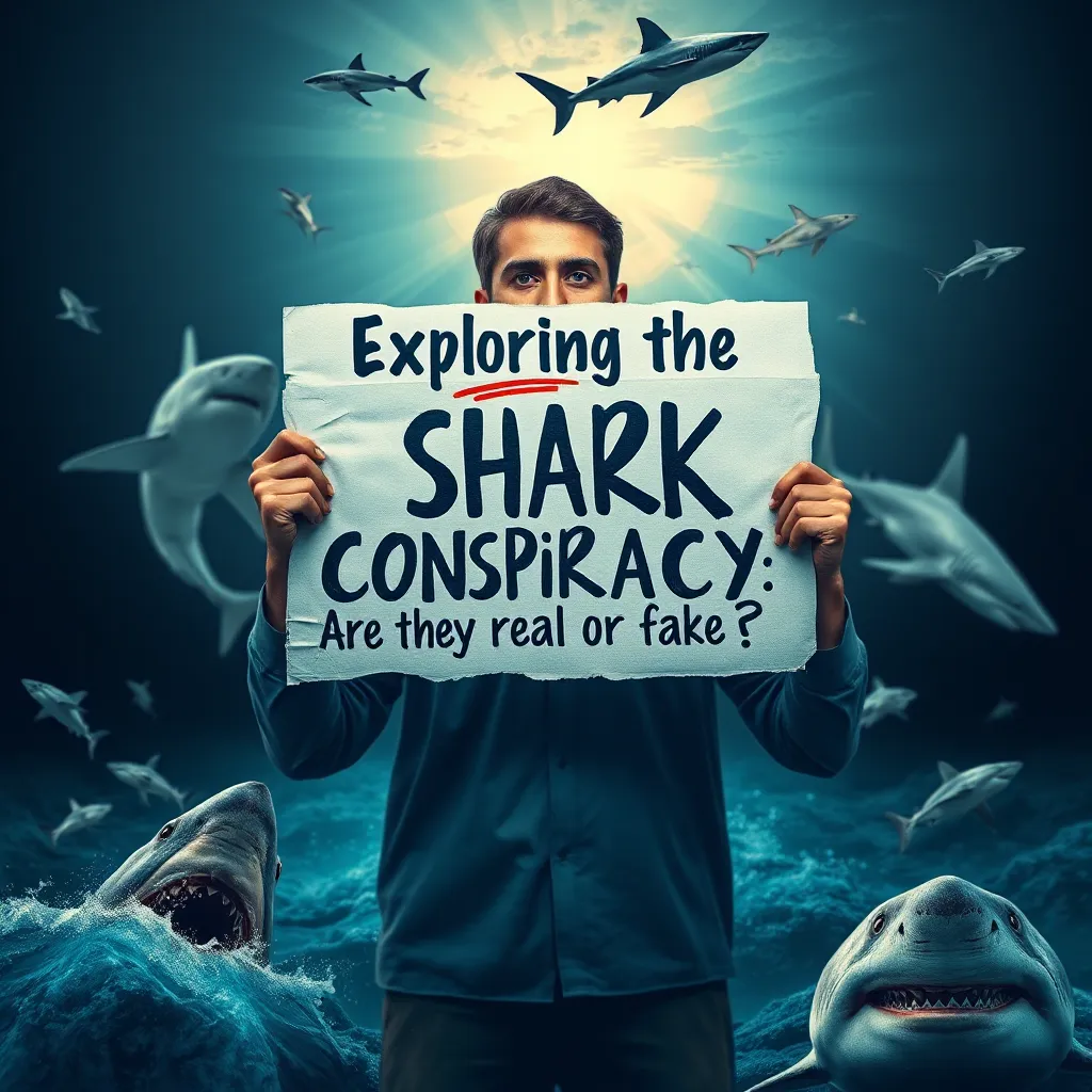 Exploring the Shark Conspiracy: Are They Real or Fake? : MysteryLores