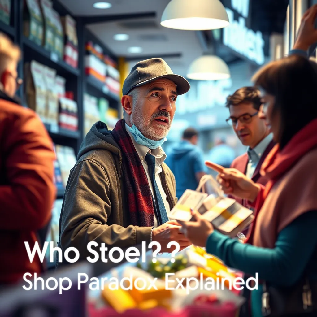 Who Stole? The Shop Paradox Explained : MysteryLores