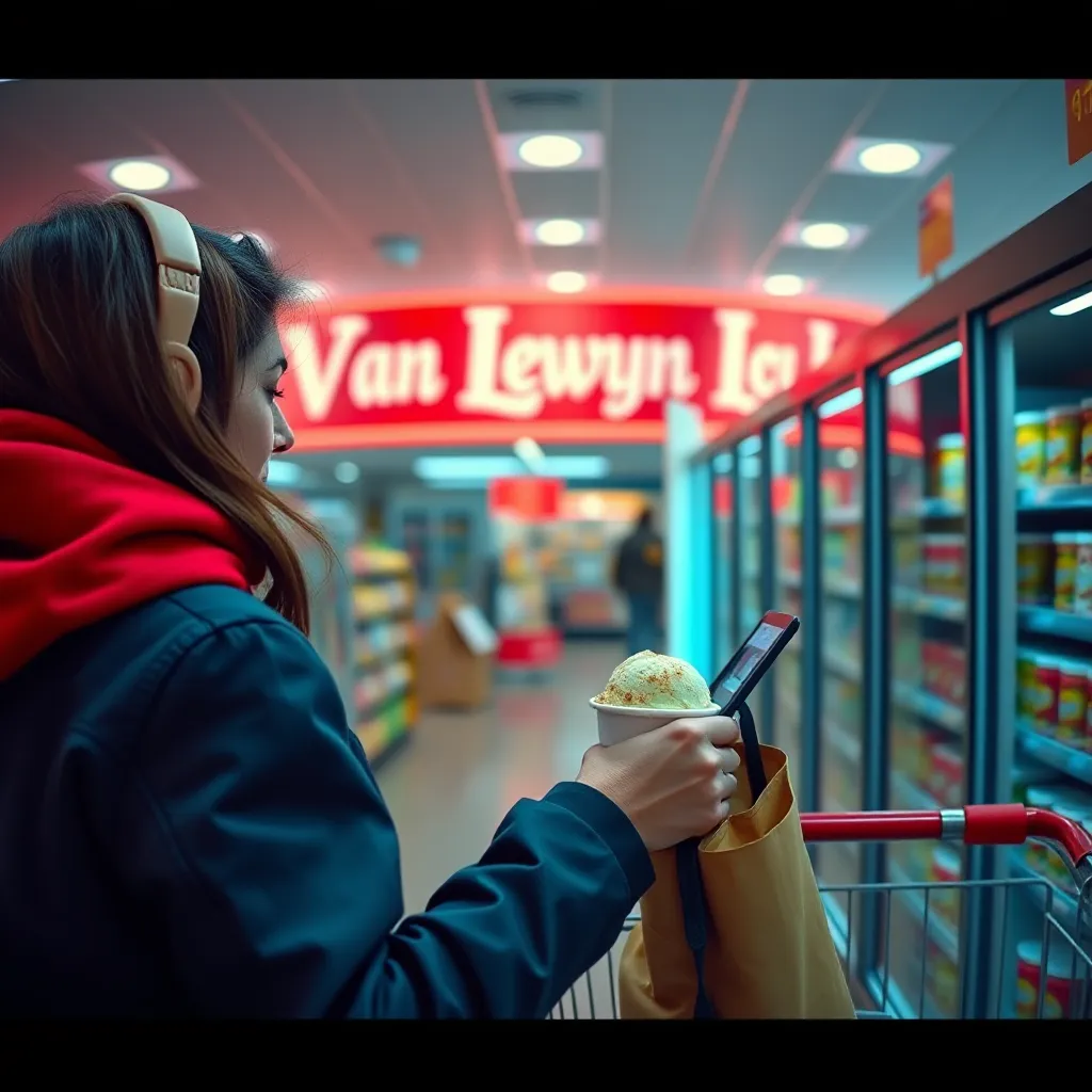 A Serendipitous Find: Van Lewyn Pistachio Ice Cream Encounter ...