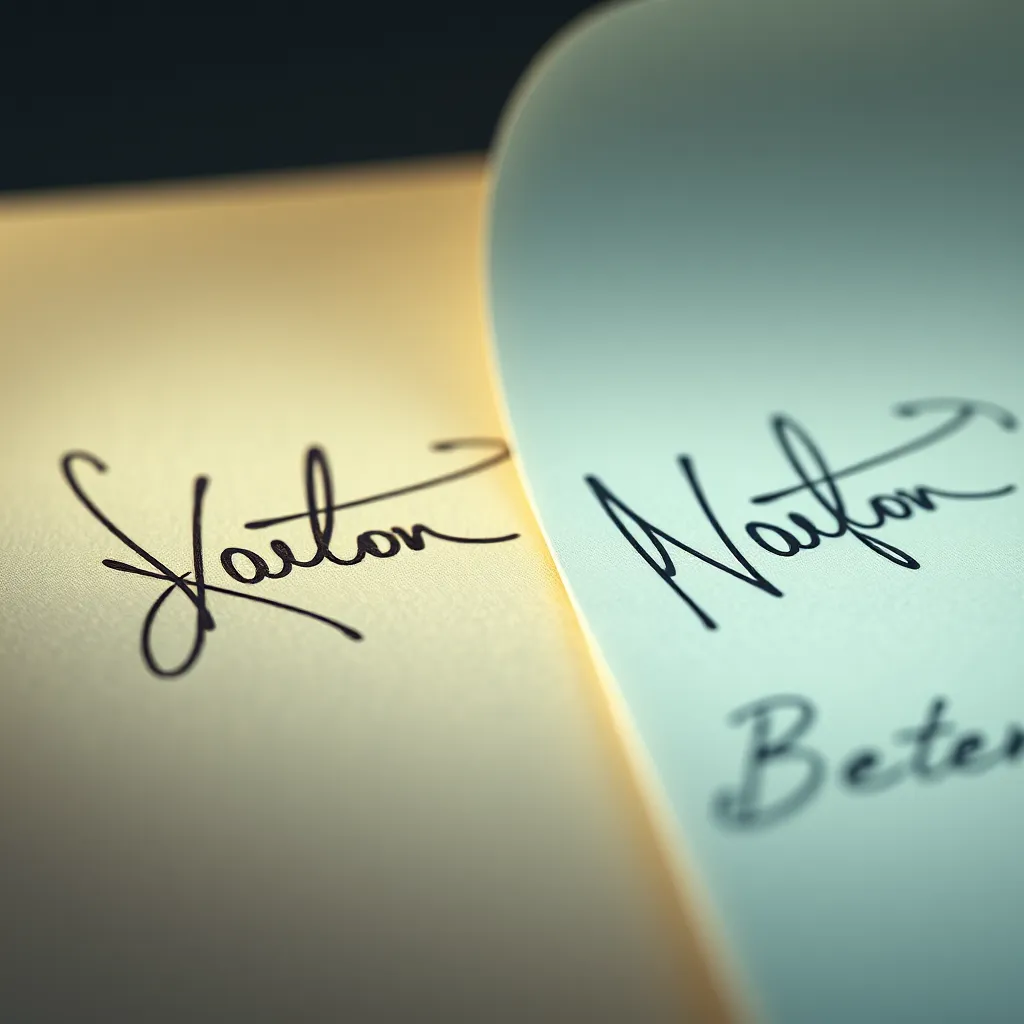 Examining the Signature Connections to Epstein's Letter : MysteryLores