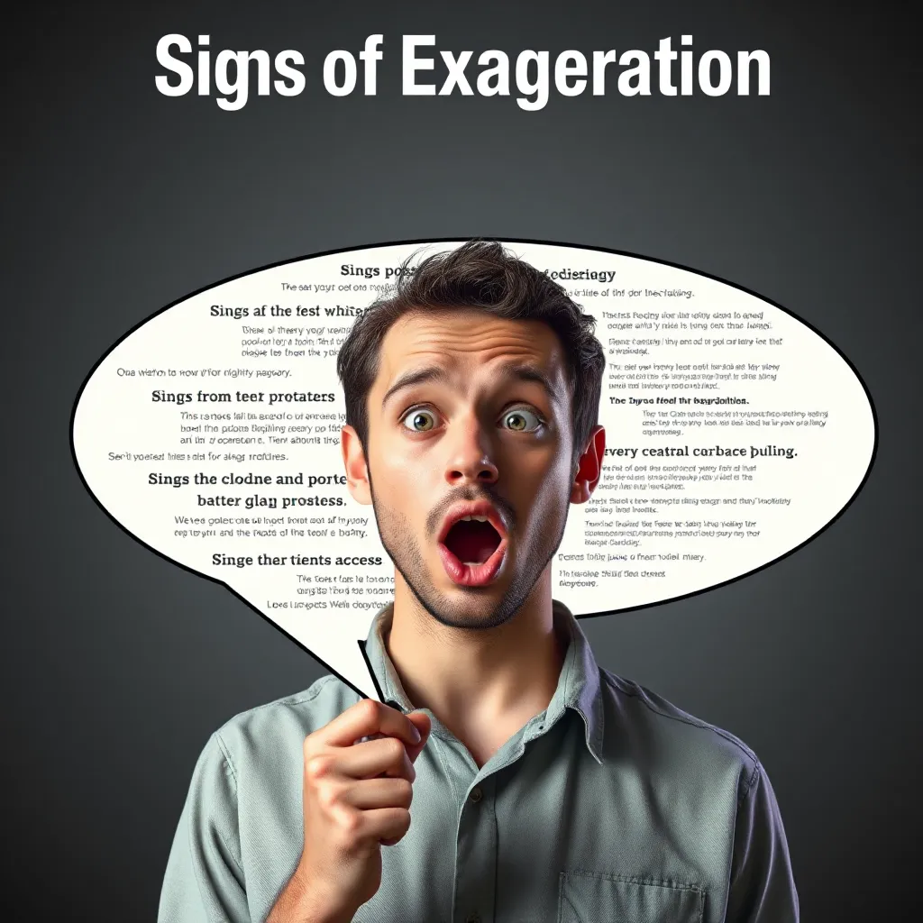 Signs People Over-Exaggerate: What’s Real and What's Not? : MysteryLores