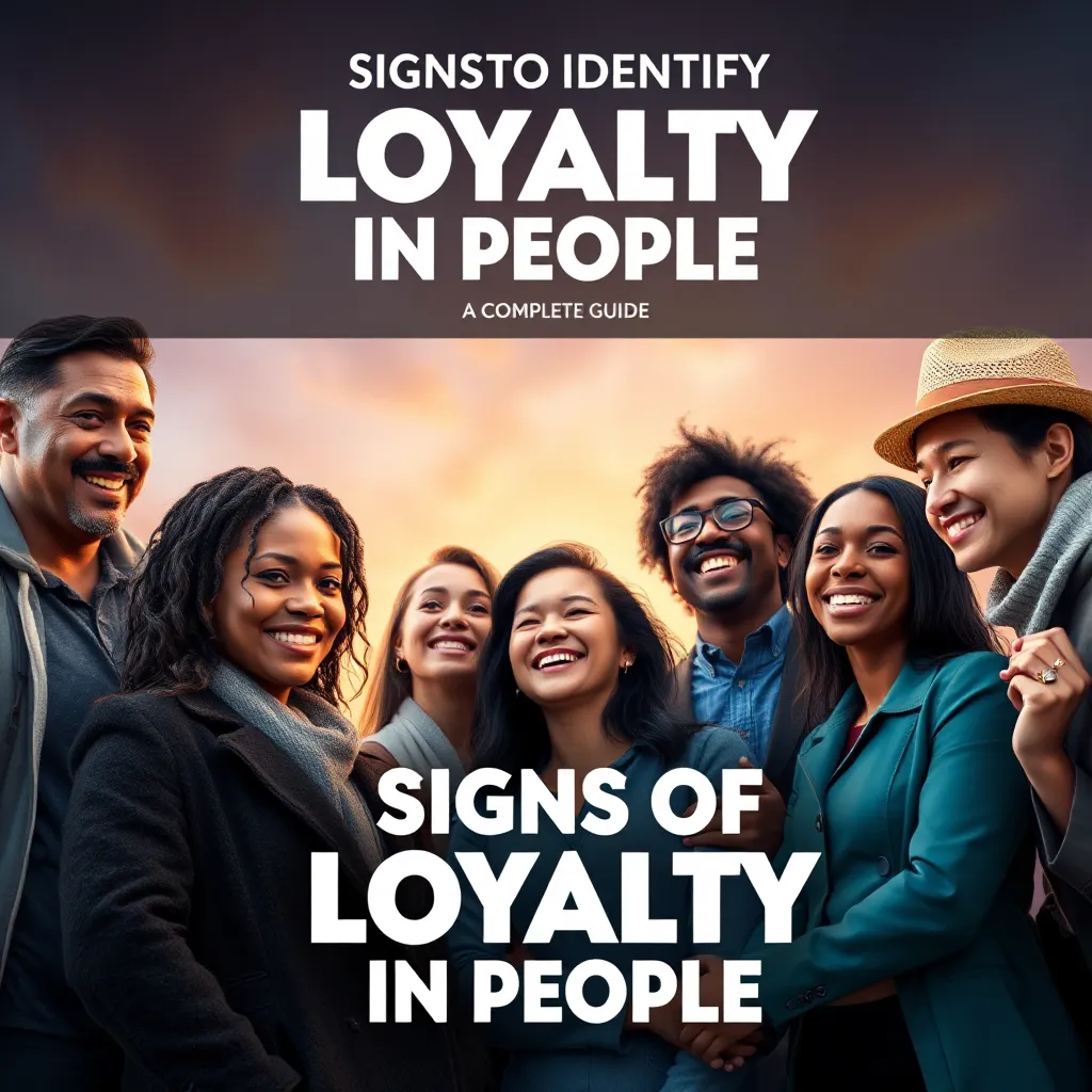 Signs to Identify Loyalty in People: A Complete Guide : MysteryLores