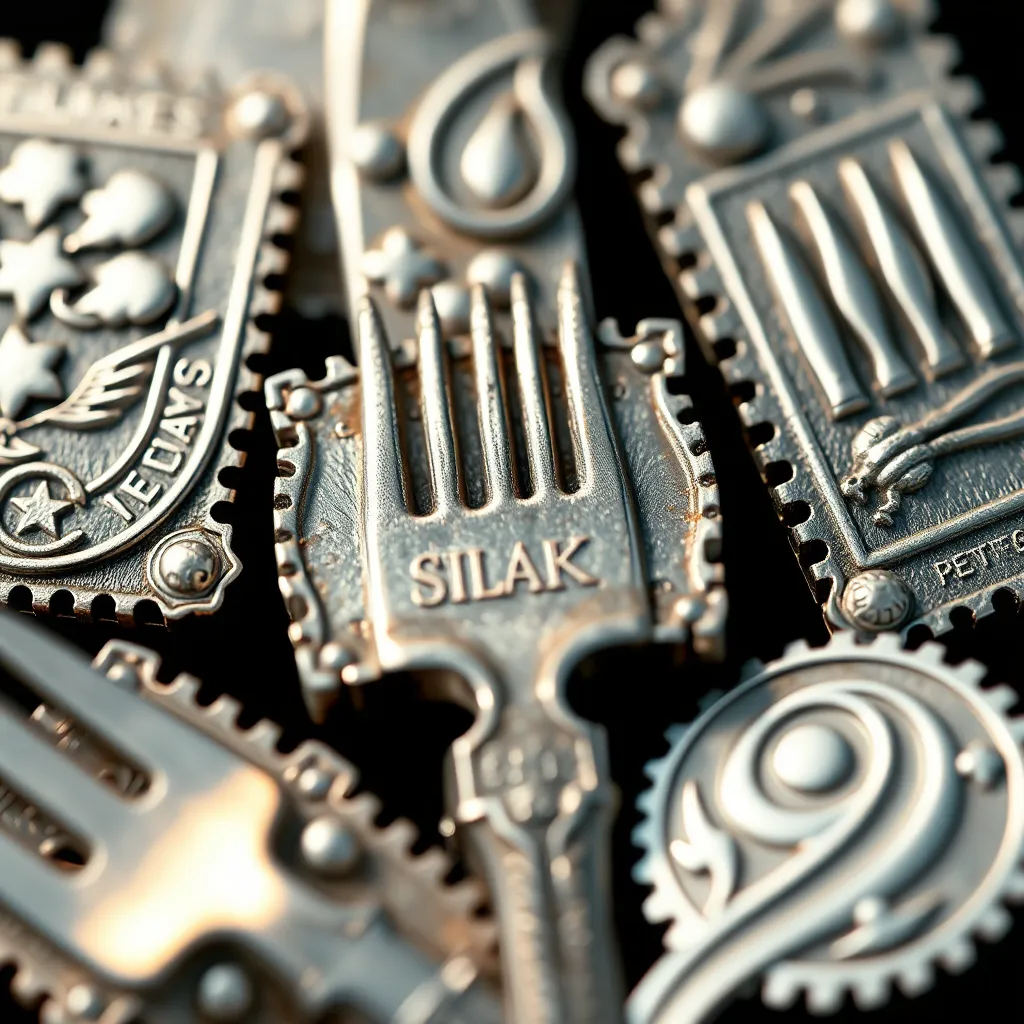 Identifying Silver Fork Stamps: Your Guide to Values : MysteryLores