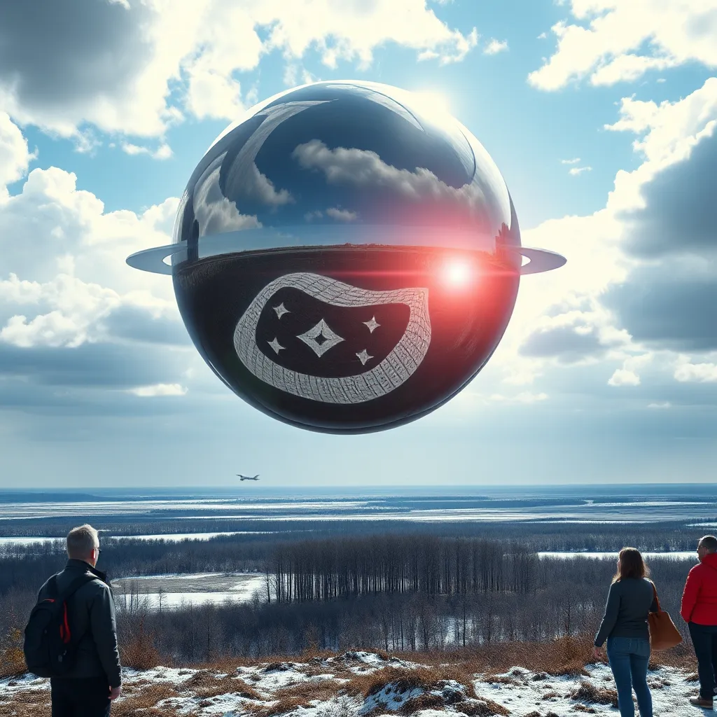 Silver Orb Sighting in Russia Sparks Curiosity June 2025 : MysteryLores