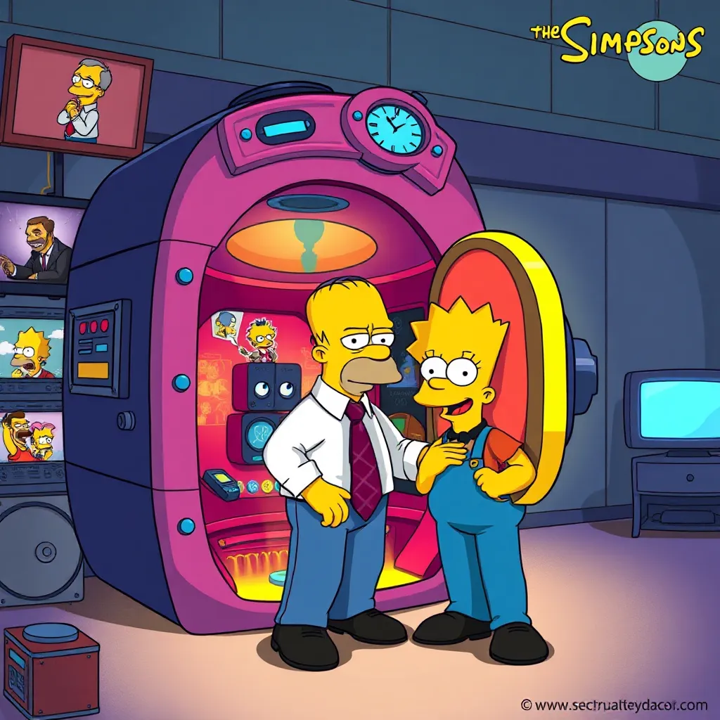 Did The Simpsons Creator Access Time Travel? : MysteryLores