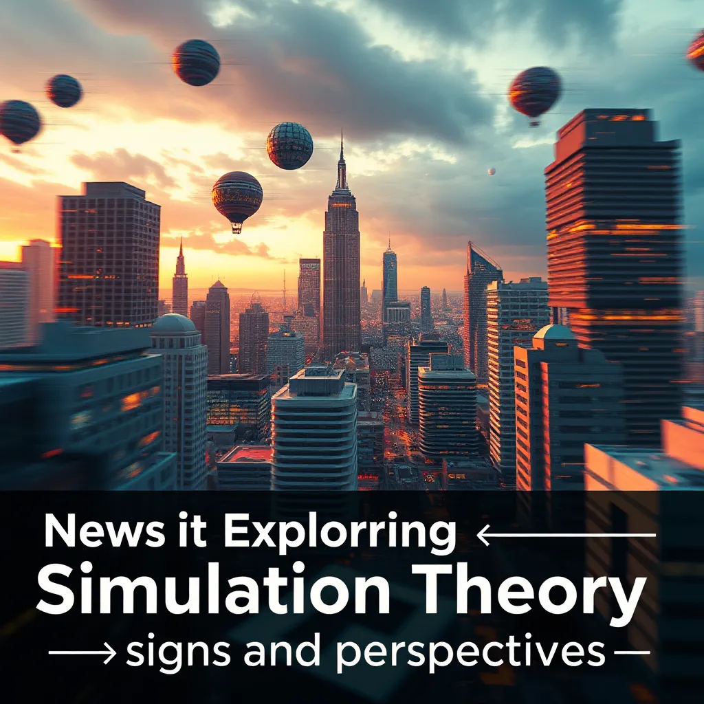 Exploring Simulation Theory: Signs and Perspectives : MysteryLores