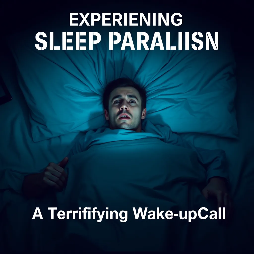 Experiencing Sleep Paralysis: A Terrifying Wake-up Call : MysteryLores