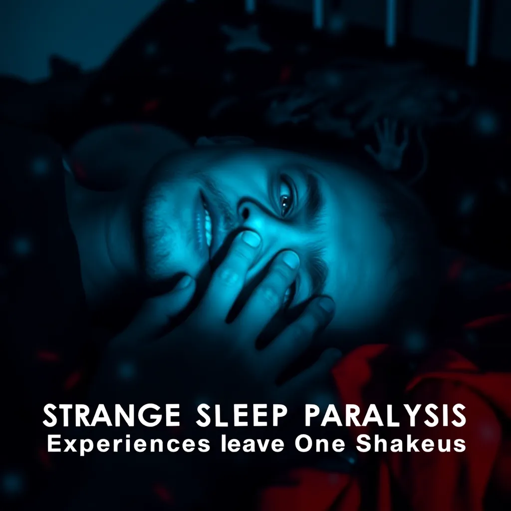Strange Sleep Paralysis Experiences Leave One Shaken : MysteryLores