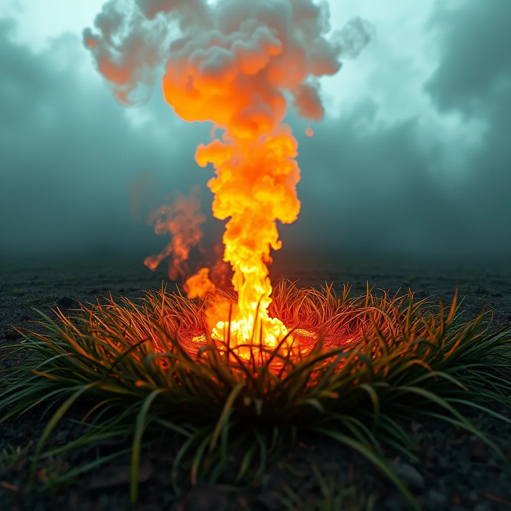 Strange Smoke Erupts from Ground Captured on Ring Camera : MysteryLores
