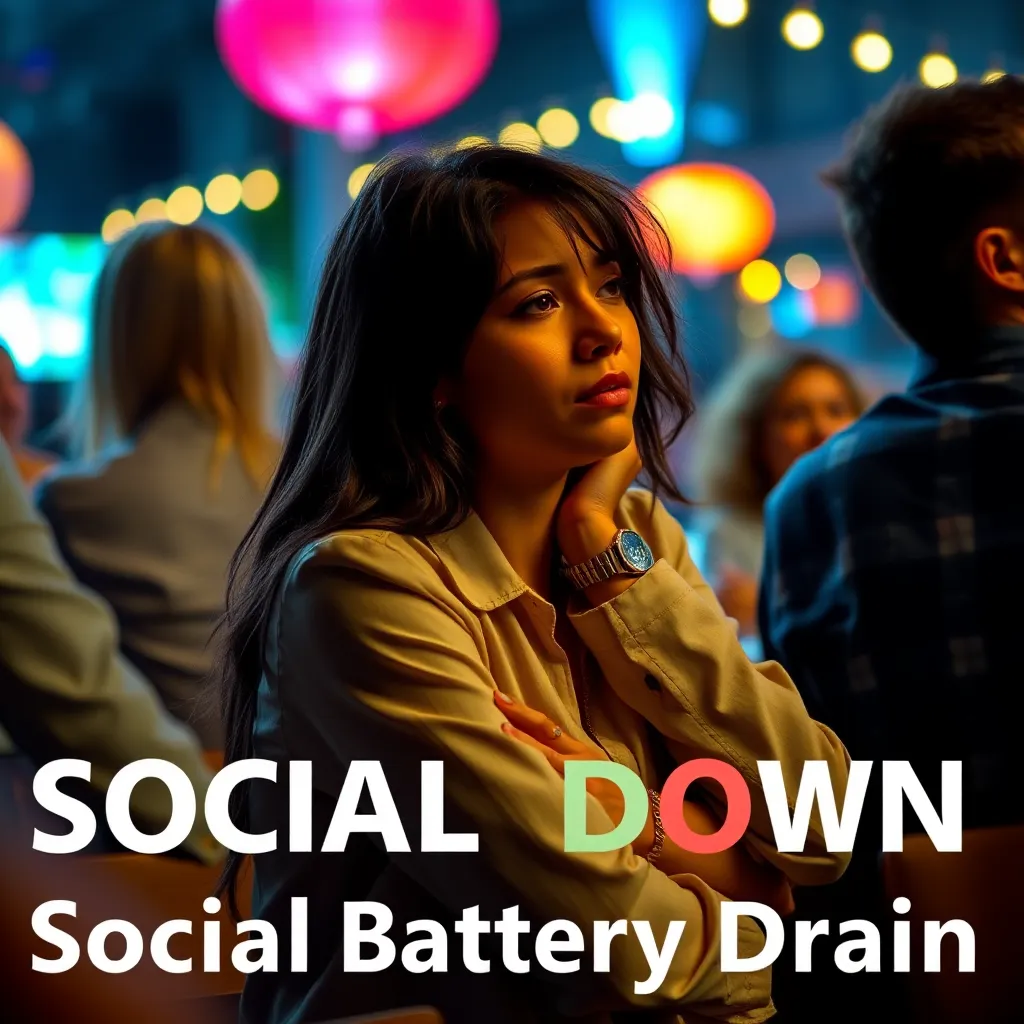 Understanding Social Battery Drain: A Personal Insight : MysteryLores