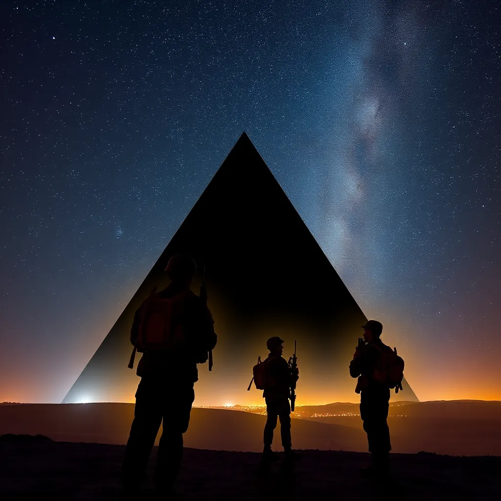 Soldiers Recall Silent Black Triangle Over Baghdad in 2006 : MysteryLores