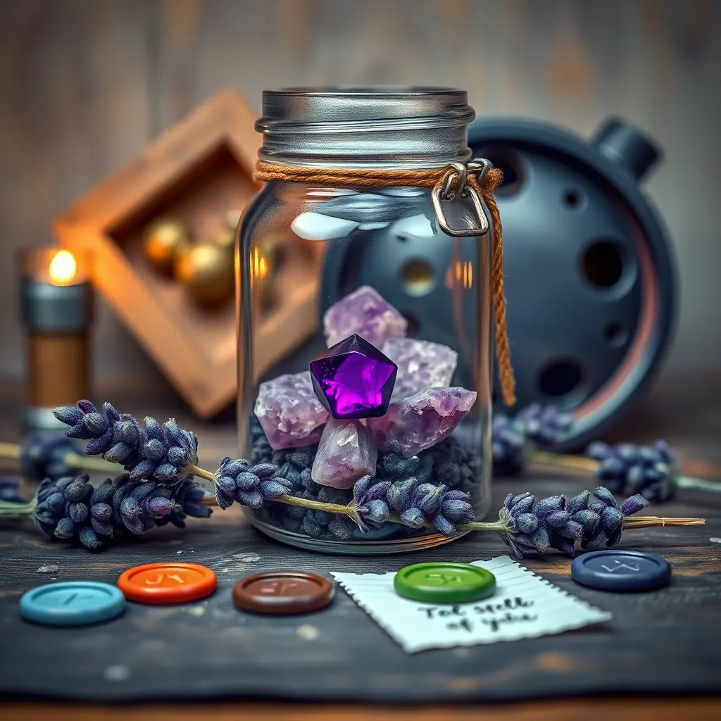 Crafting a Spell Jar for Anxiety and Depression Relief : MysteryLores