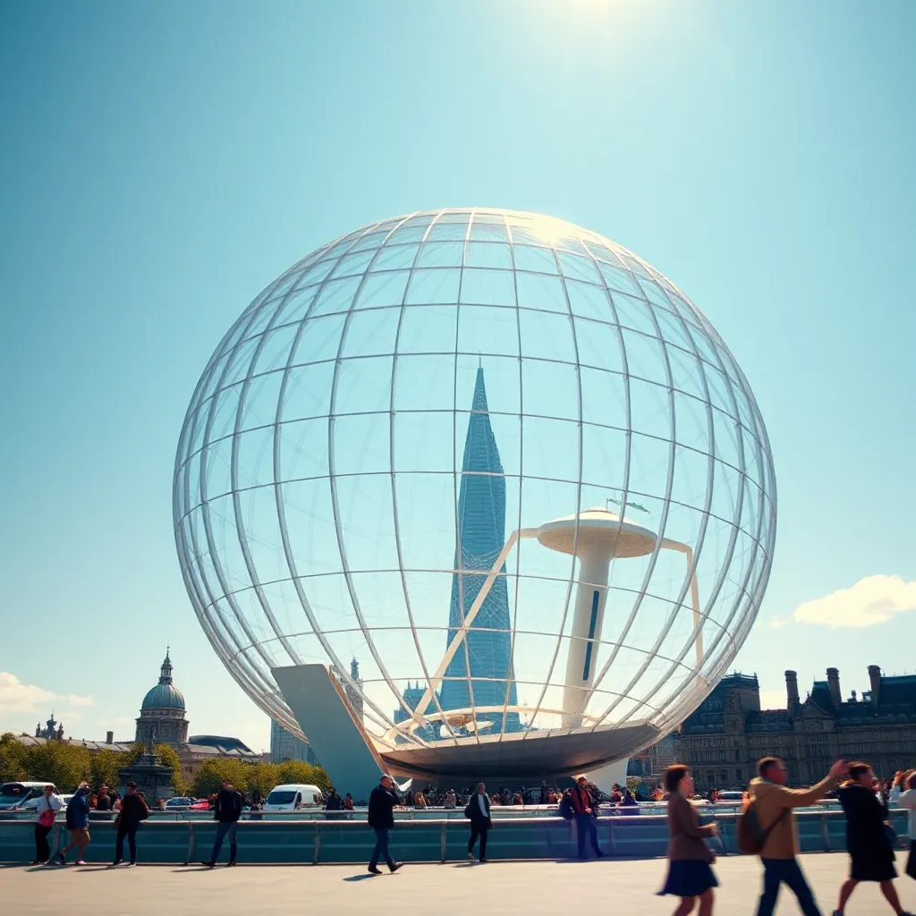 Explore the Iconic Sphere Attraction in London : MysteryLores
