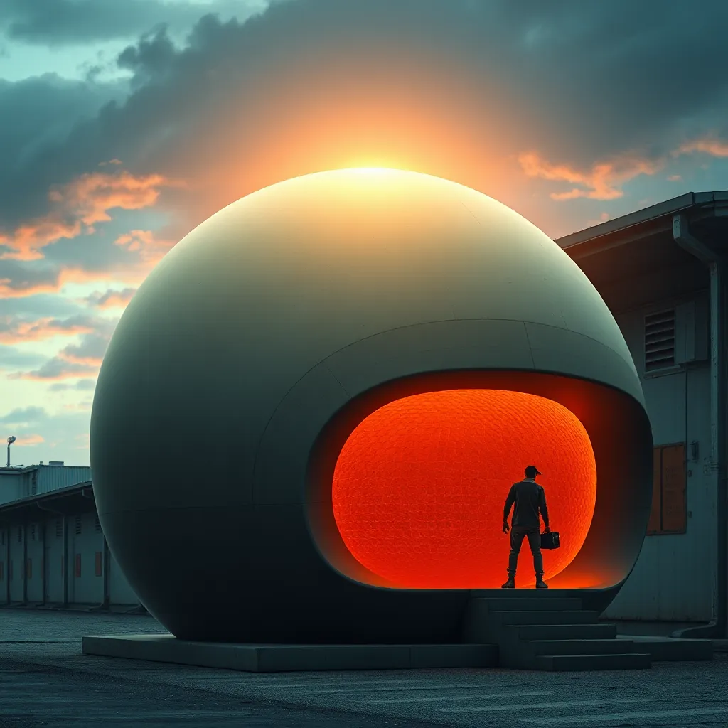 Mysterious Sphere Spotted Near Buga Sphere Storage in Mexico : MysteryLores