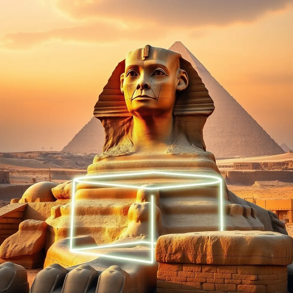 Hidden Chamber Beneath the Great Sphinx of Giza Still Sealed : MysteryLores