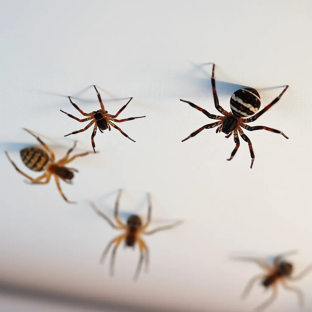 Spiders Squaring Off: Is This a Territorial Showdown? : MysteryLores