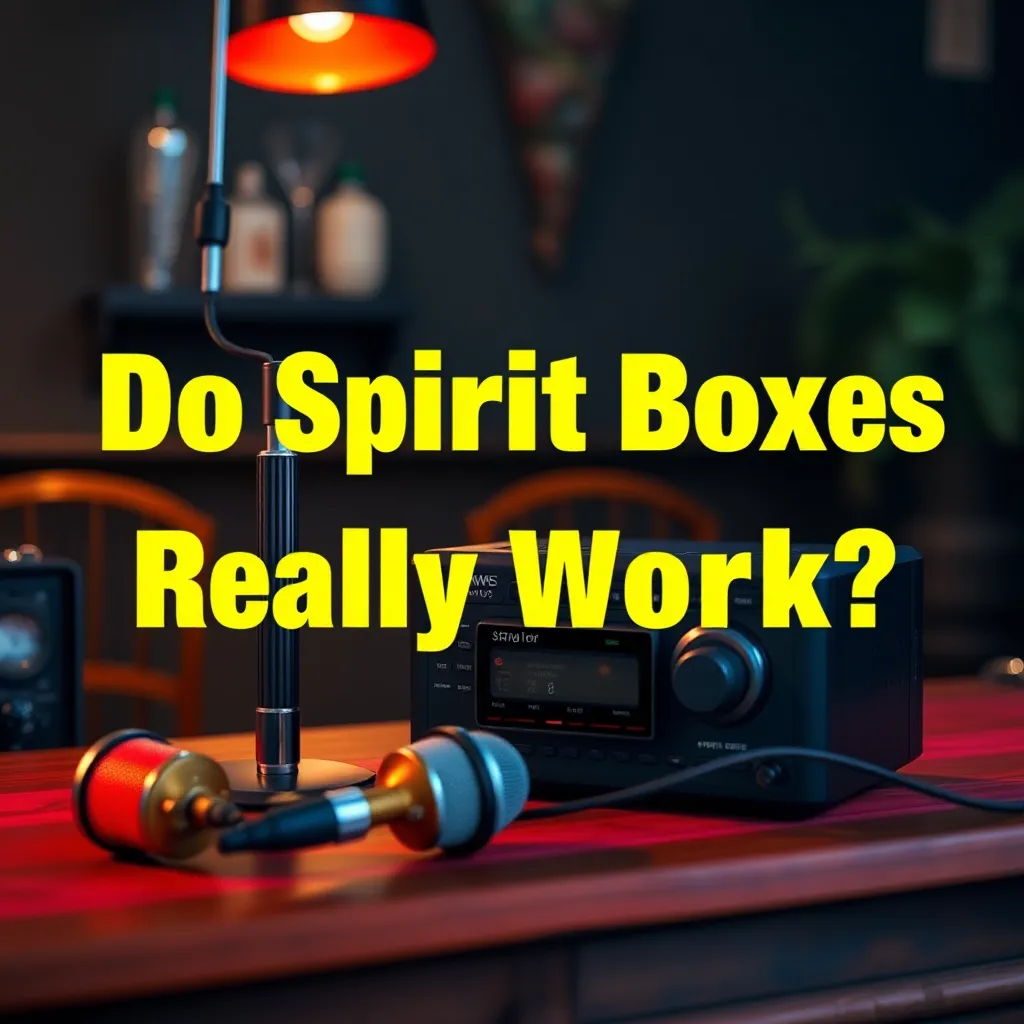 Do Spirit Boxes Really Work? Exploring the Claims : MysteryLores