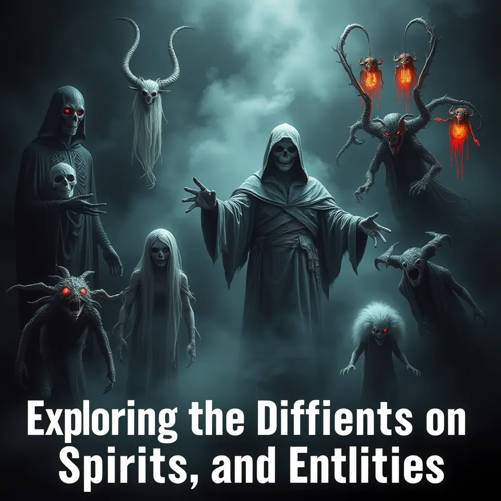 Exploring the Different Types of Spirits and Entities : MysteryLores