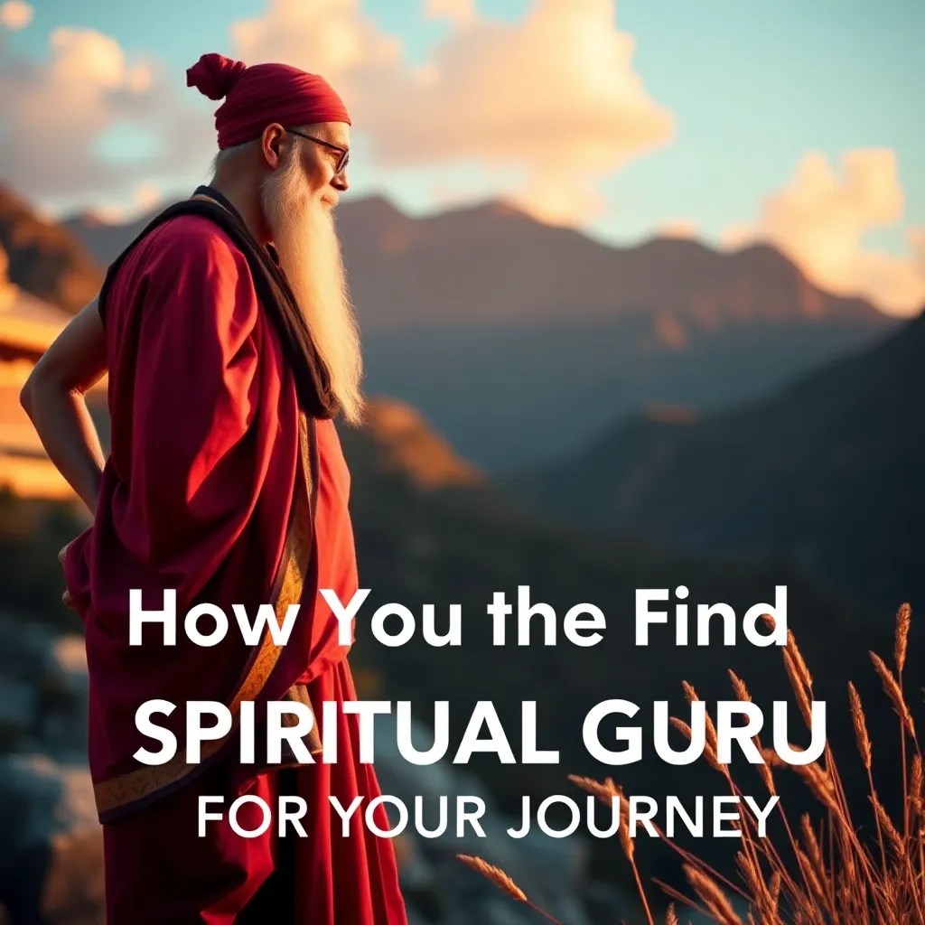 How to Find a Spiritual Guru for Your Journey : MysteryLores