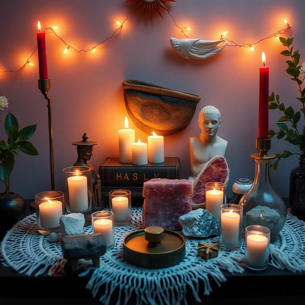 Creating a Spiritual Altar for Recovery and Prayer : MysteryLores