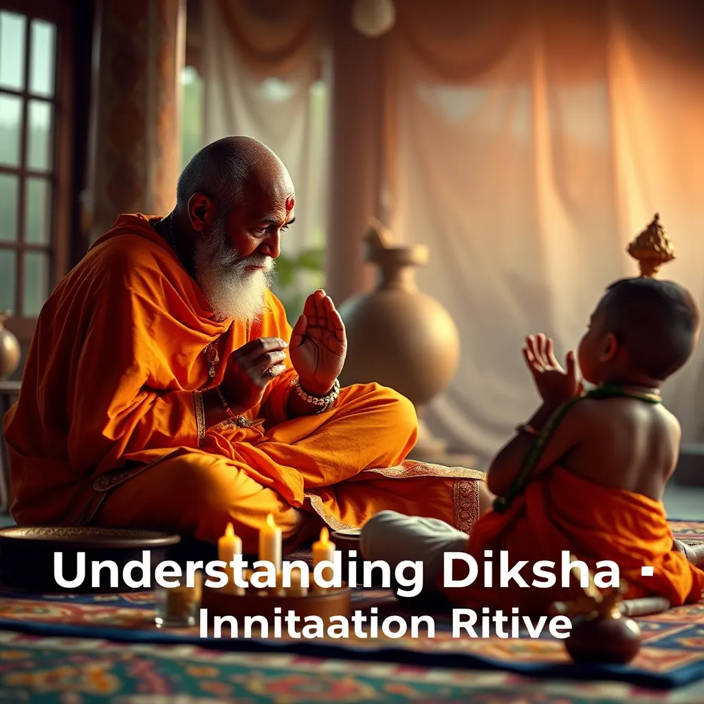 Understanding Diksha: The Spiritual Initiation Ritual : MysteryLores