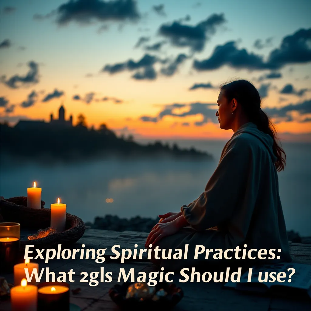 Exploring Spiritual Practices: What Magic Should I Use? : MysteryLores