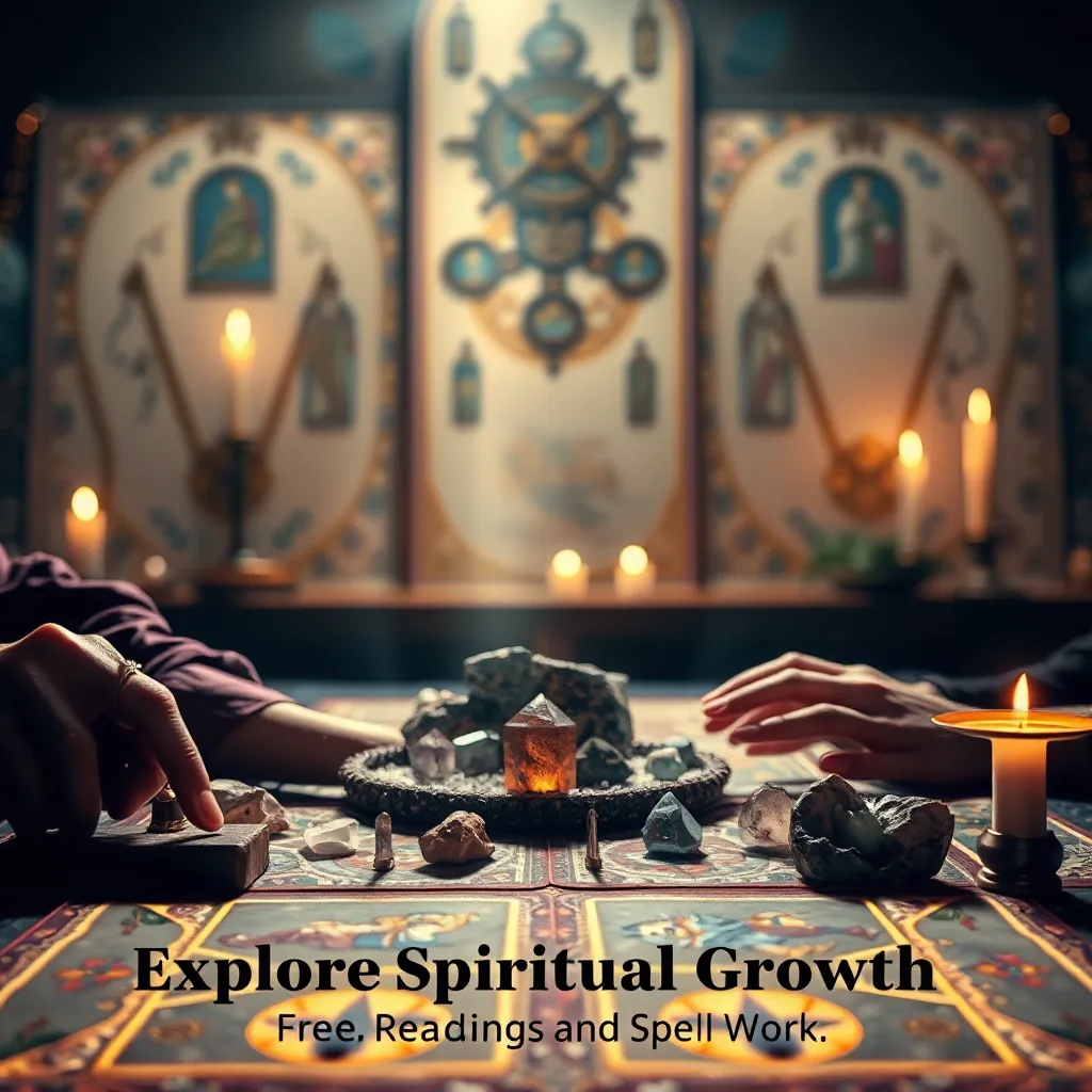 Explore Spiritual Growth with Free Readings and Spell Work : MysteryLores