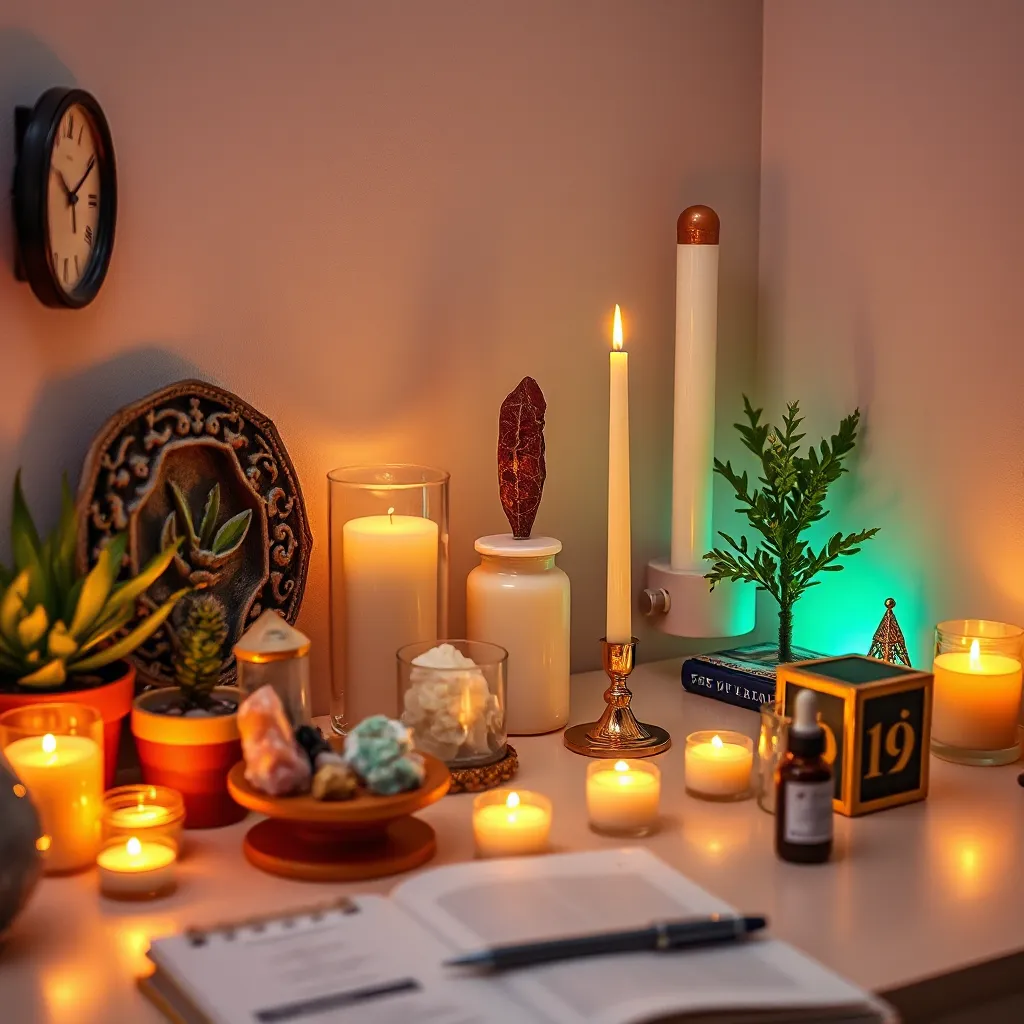 Setting Up a Spiritual Work Altar: Tips and Ideas : MysteryLores