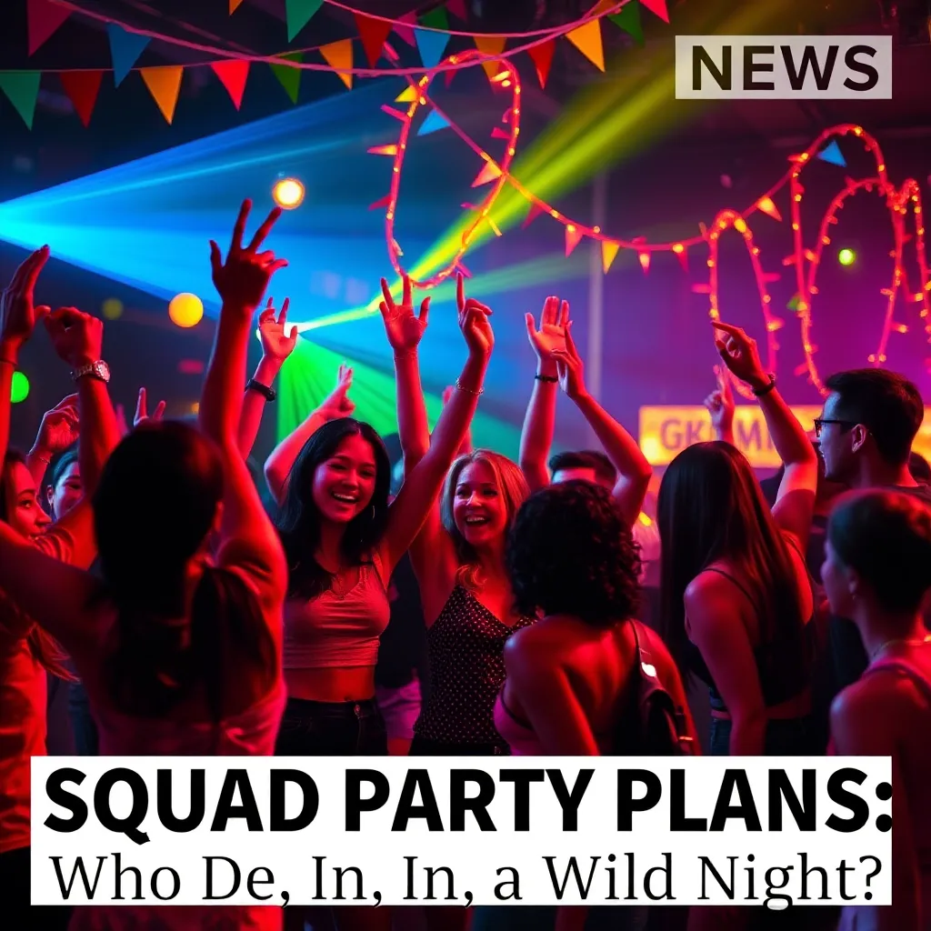 SQUAD Party Plans: Who's In for a Wild Night? : MysteryLores