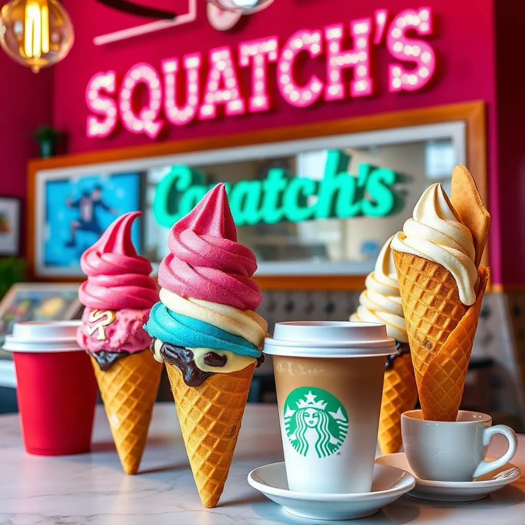 Discover Squatch's Ice Cream & Coffee Shop in Rohnert Park : MysteryLores