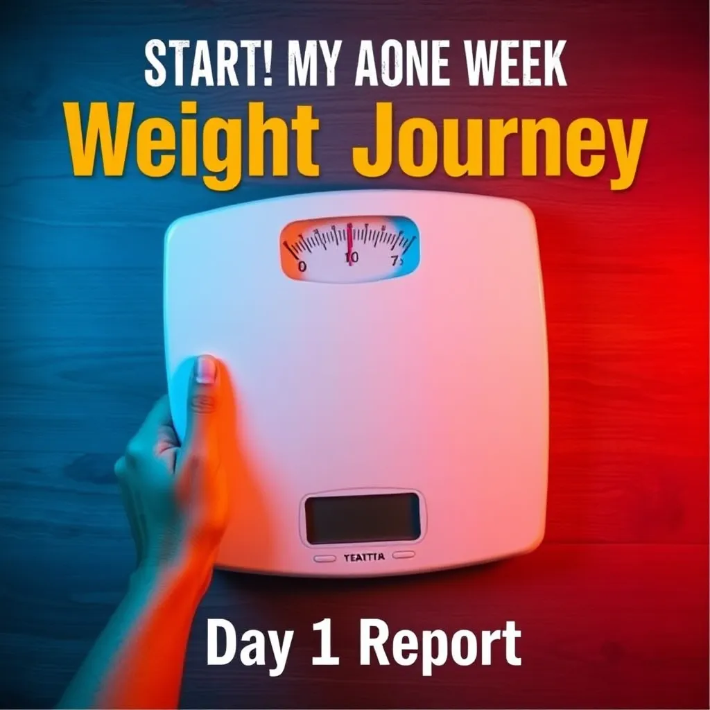Starting My One Week Weight Loss Journey: Day 1 Report : MysteryLores