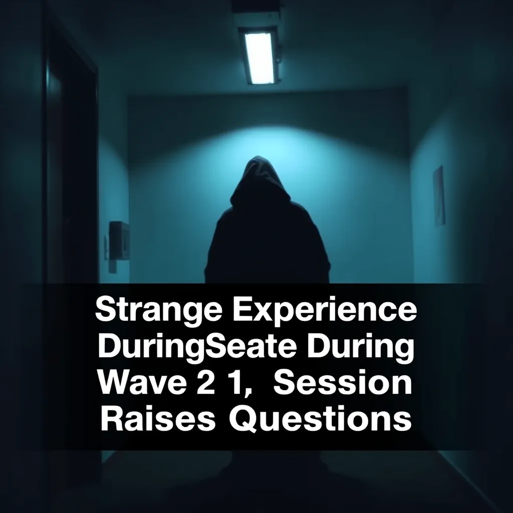 Strange Experience During Wave 2 Session Raises Questions : MysteryLores