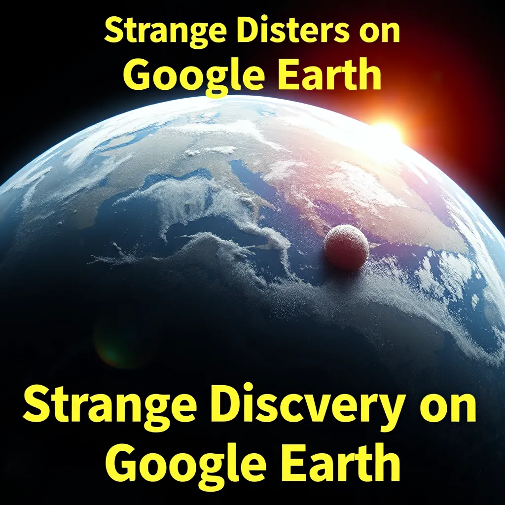 Strange Discovery on Google Earth Stuns Internet Users : MysteryLores