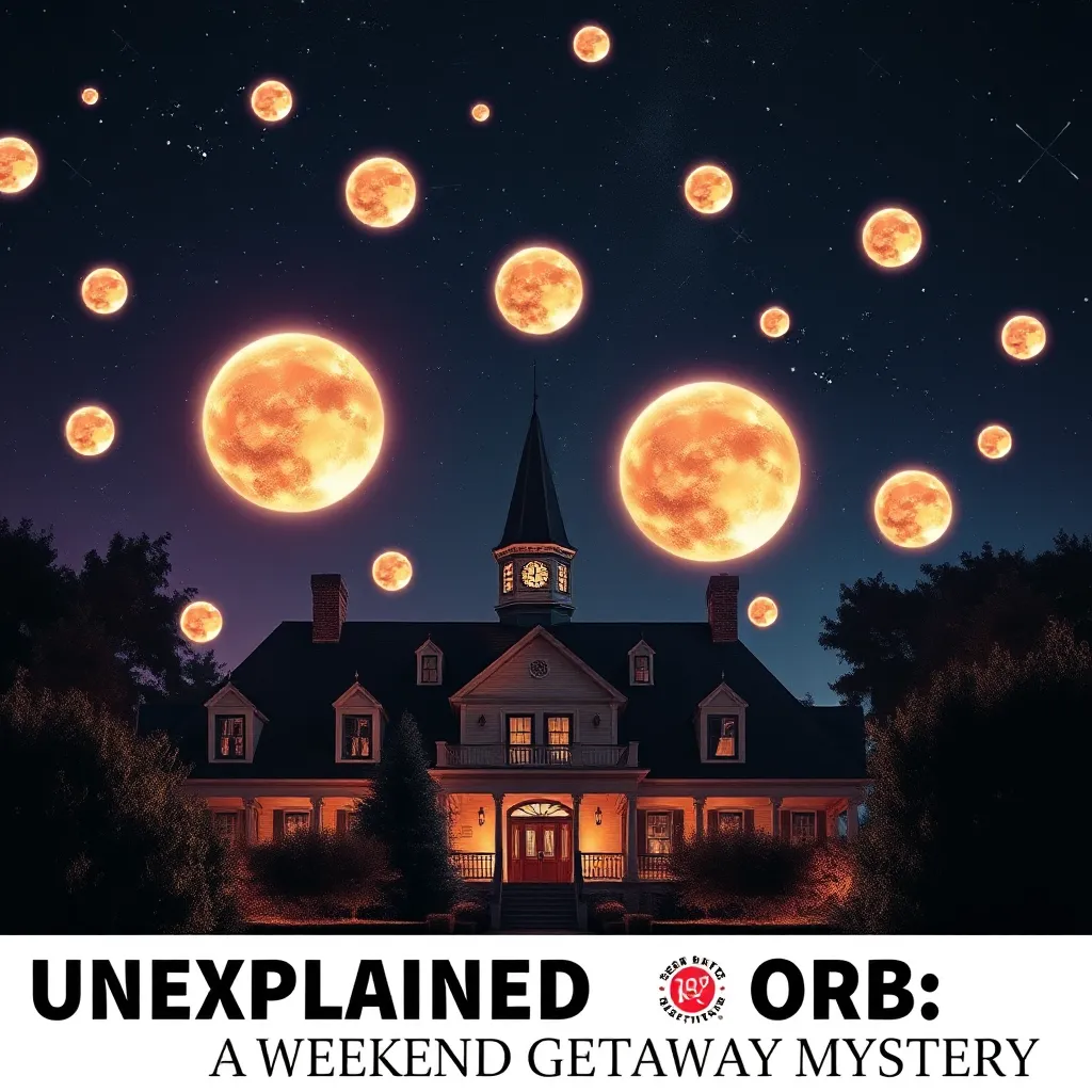 Unexplained Orbs: A Weekend Getaway Mystery : MysteryLores