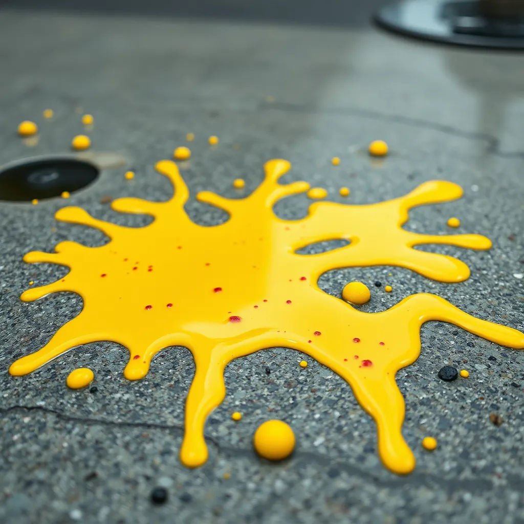 Strange Yellow Splatter: Is It Bird Poop or Something Else? : MysteryLores