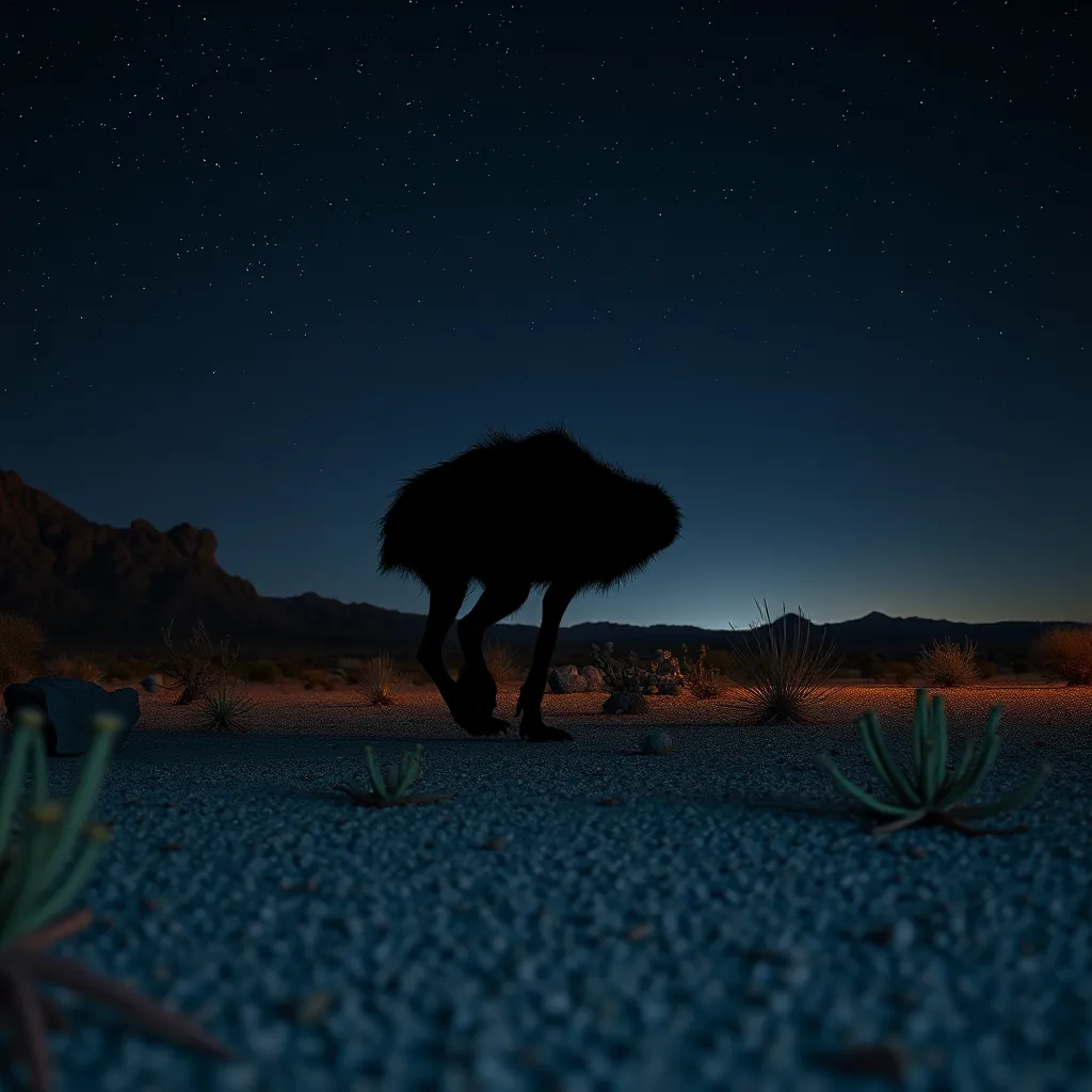 Encounter in the Desert: A Frightening Night Experience : MysteryLores