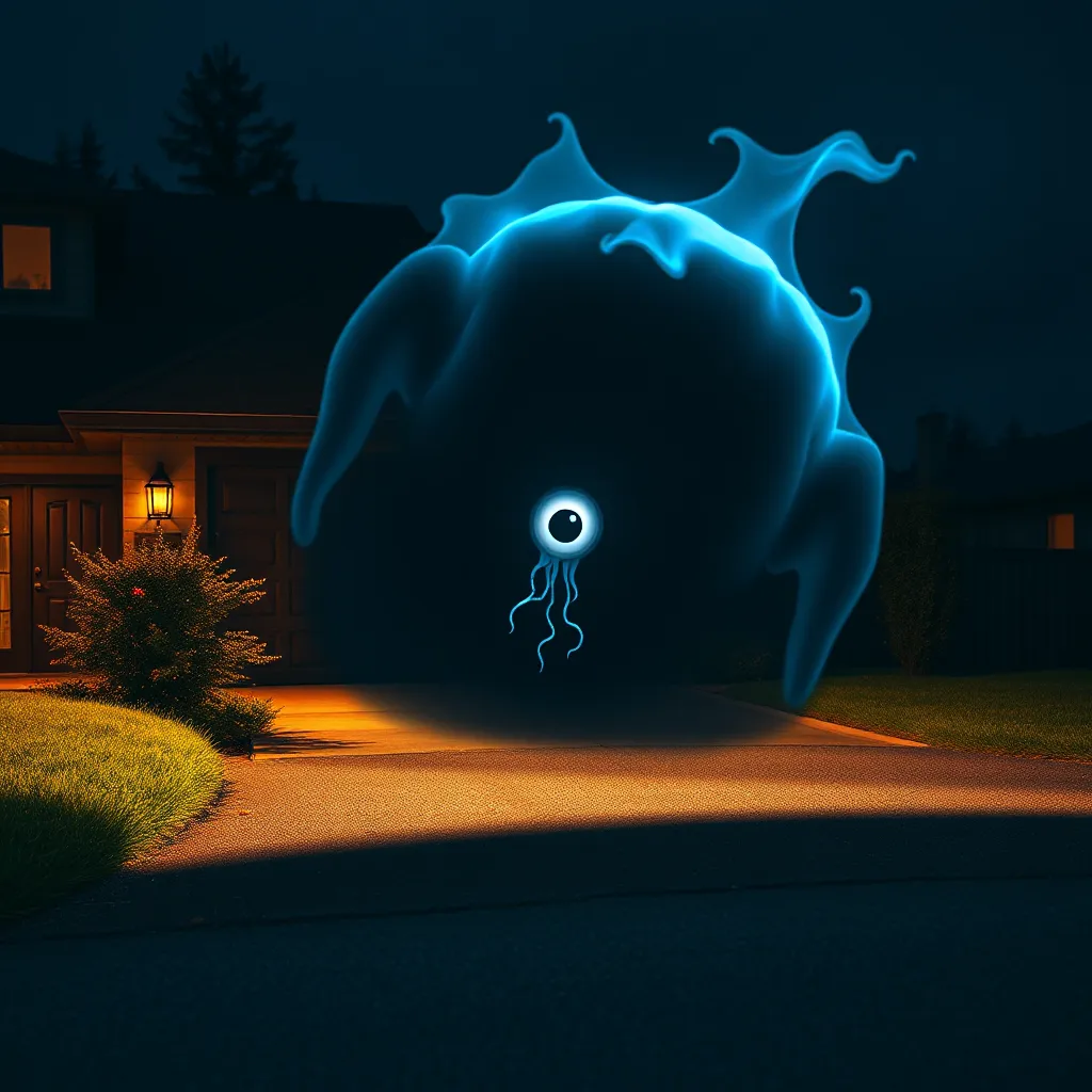 Sightings of a Strange Blob Near Local Driveway : MysteryLores