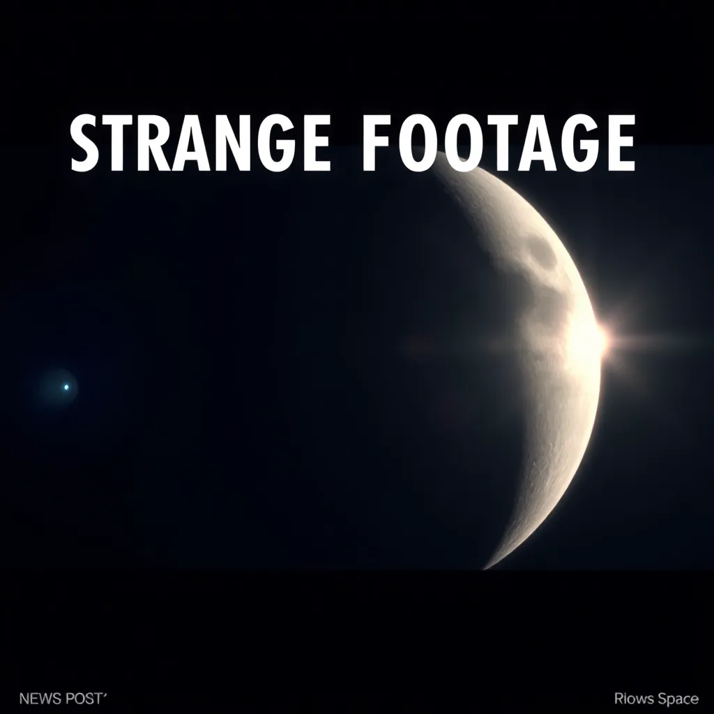 Unusual Moon Video Sparks Curiosity Among Viewers : MysteryLores