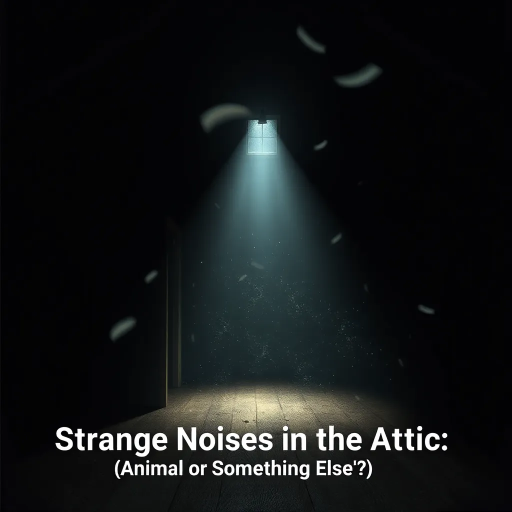 Strange Noises in the Attic: Animal or Something Else? : MysteryLores