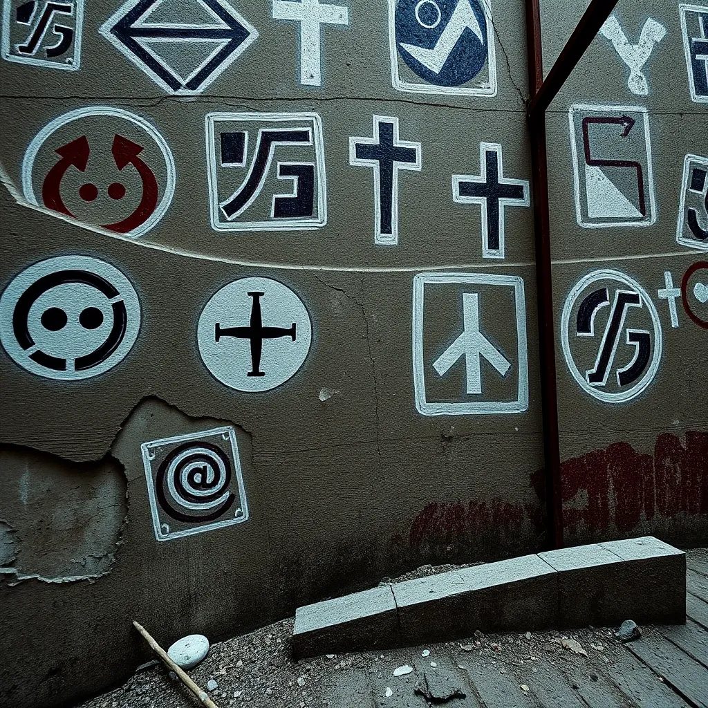 Abandoned Site Sparks Curiosity Over Unidentified Symbols : MysteryLores