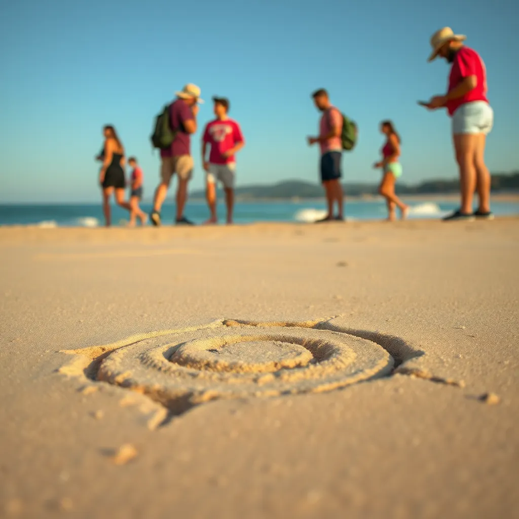 Beach Symbol Sightings: Community Weighs In on Mystery : MysteryLores