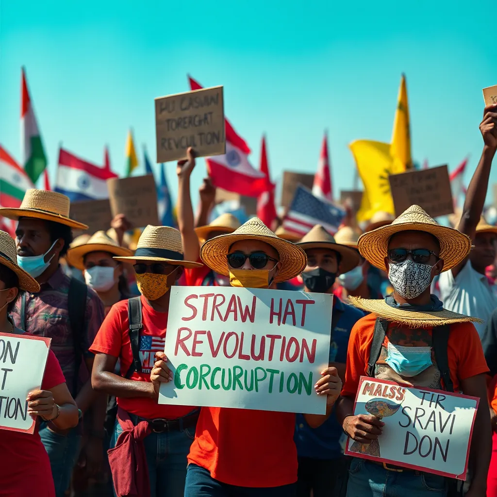 Straw Hat Revolution: Global Movement Against Corruption : MysteryLores