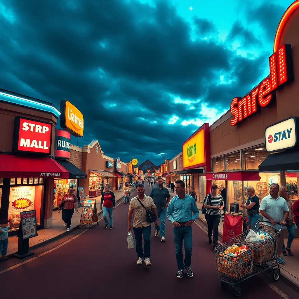 Exploring the Rise of Strip Malls Across America : MysteryLores