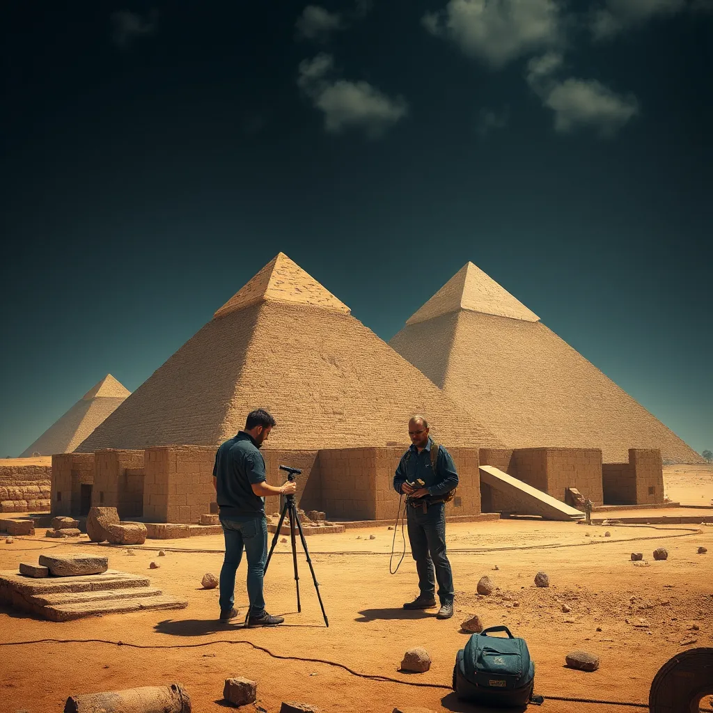 New Discoveries Reveal Structures Beneath Giza Pyramids : MysteryLores