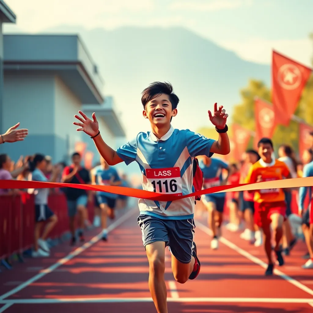 A Surprising Finish in a School Running Race 🏃‍♂️💫 : MysteryLores
