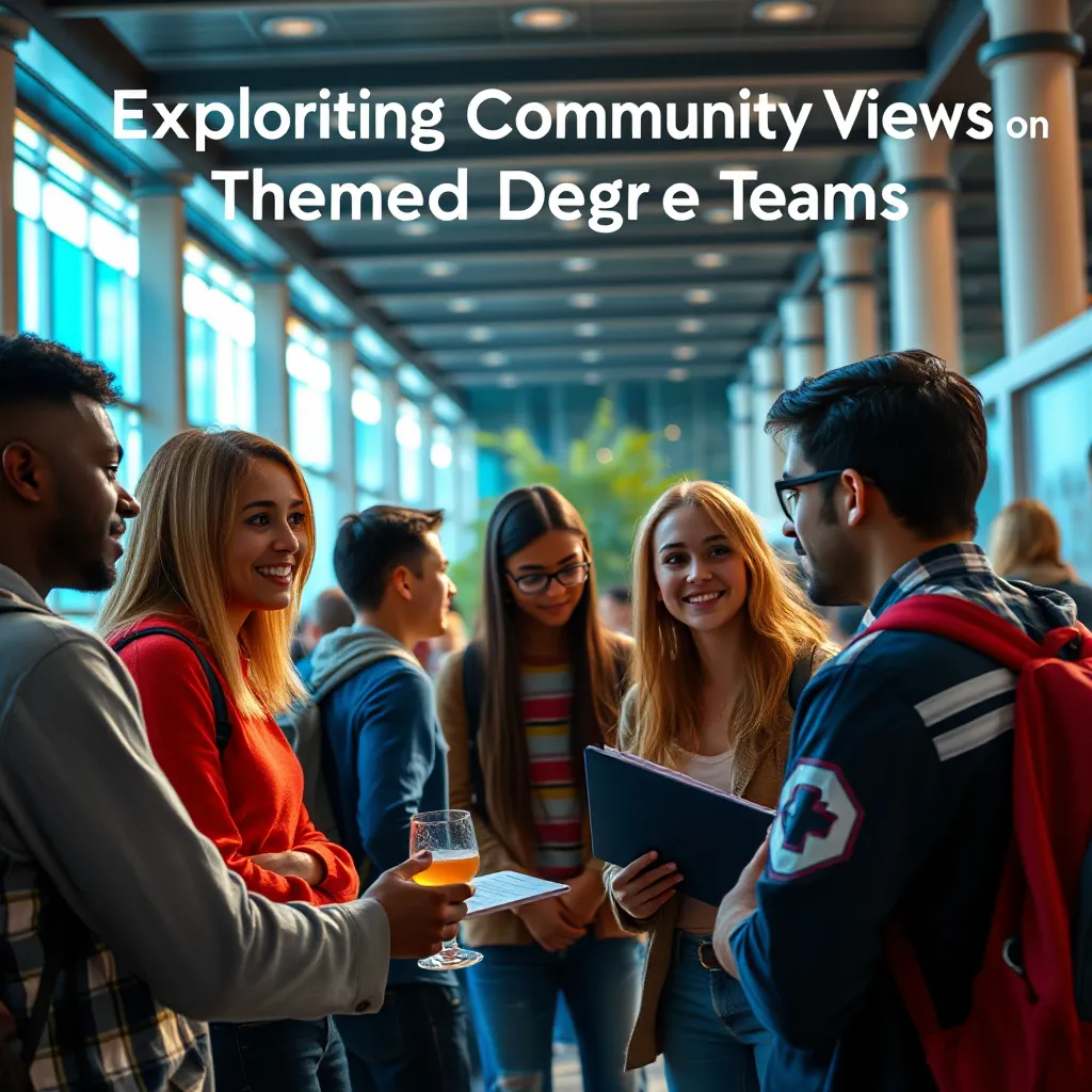 Exploring Community Views on Themed Degree Teams : MysteryLores